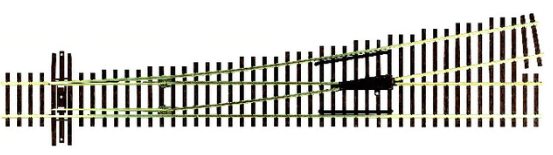 Products :: Trains :: HO Scale :: Track :: ATLAS HO CODE 83 #6 TURNOUT ...